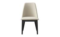 China Ash Wood Dining Chair with Fabric Seat 52x60x86 cm Solid Wood Frame for Restaurant Home for sale