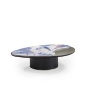 China Marble Top Wooden Base Coffee Table Living Room Sofas Center Table with Sintered Stone Tea Table for sale