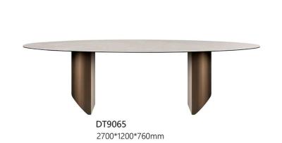 China Hot Selling Dining Table 12mm Ceramic Marble Table Top Cheaper Modern Home Furniture Extendable Dining Table Sets for sale