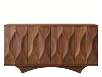 China Nordic Solid Wood Sideboard 160x40x90 cm MDF Veneer Storage Cabinet for Living Room Dining Room for sale