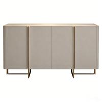 China Light Luxury MDF Sideboard 160x40x90 cm Storage Cabinet for Living Room Dining Room Foyer Multiple Colors for sale