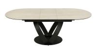 China Modern Nordic Rectangular Marble Extendable Dining Table Set 170/210x90x75 cm 6 Seater for sale
