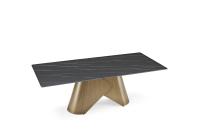 China Wholesale Restaurant Modern Living Room Furniture Luxury Marble Rectangular Dining Table Set for sale