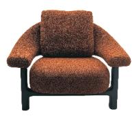 China Fabric Leisure Lounge Chair 1060x880x700mm Living Room Sofa by Foshan Manufacturer for sale