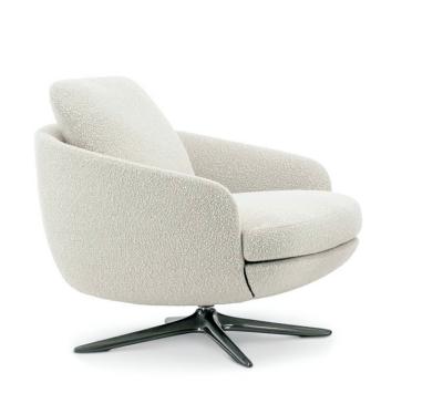 China Fabric Lounge Chair Single with Armrest 840x740x860mm for Living Room Hotel Lobby Cafe for sale