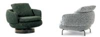 China Premium Fabric Lounge Chair Steel Structure Comfortable Seating Elegant Indoor Furniture for Home and Hotel for sale