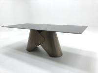 China Modern Living Room Furniture Stainless Steel Dining Tables and Chairs Set Rectangular Marble Dining Table Set for Home Hotel and Villa Furniture for sale