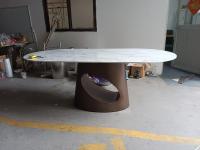 China Dining Room Sets Modern Oval Top Dining Table Set 6 8 Chairs Dinning Table and Chair Set Dining Room Furniture for sale
