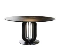 China Foshan China Factory Dinner Room Furniture Living Room Sets Round Sintered Stone Dinning Table for sale