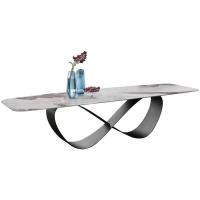 China Home FurnitLuxury Marble Dining Table and Chair Set for 8 Dining Room Furniture Table and Chair for 6 8 Seat Factory in Foshan China for sale