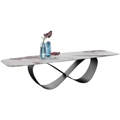 China Home FurnitLuxury Marble Dining Table and Chair Set for 8 Dining Room Furniture Table and Chair for 6 8 Seat Factory in Foshan China for sale