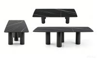 China Dining Table Set Modern Dining Room Table Minimalist Dinning Room Furniture Marble Top for Home Use for sale