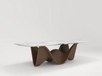 China Italian Style Modern Luxury Dining Table Set Natural Marble Rectangular Shape 8 Seater Durable Sintered Stone Top for sale