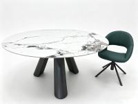 China Foshan Factory Dining Table Set Dining Room Furniture Table and Chairs Best-selling Design Modern Home Furniture Marble Europe Simple Modern for sale