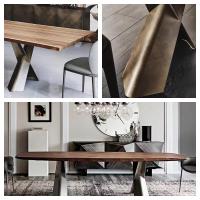 China Foshan Furniture Dining Table Contemporary Nordic Style Ceramic Table Marble Stone Metal Legs Restaurant Dining Tables for sale