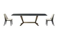 China Foshan Furniture Modern Home Furniture Dinning Table Chair Restaurant Kitchen Dining Table Set Dining Chair For Living Room for sale