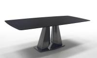 China Hot Selling Dining Table with 8 Chairs 12mm Ceramic Marble Table Top Wholesale Modern Home Furniture Rectangle Dining Table Set for sale