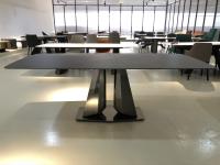 China Hot Selling Dining Table with 8 Chairs 12mm Ceramic Marble Table Top Wholesale Modern Home Furniture Rectangle Dining Table Set for sale