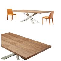 China 2026 Luxury Durable Solid Wood Table Elegant High-quality Wooden Dining Table Set for Living Room Dining Room Hotel/ Kitchen for sale