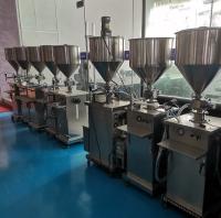 China Shampoo Shower Gel Pneumatic Filling Machine AB Glue Vertical Cream Automatic Filling Machine for sale
