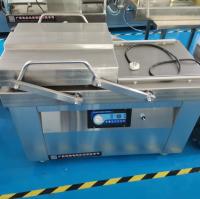 China DZ-6002SB Double Chamber Food Vacuum Packaging Machine 1kw CE Certified for sale