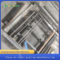 China Septic Tank Trash Rack Customized Steel Grating Q235 Q355 for sale