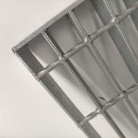 China White Silver Steel Metal Grating Pressure Welding Hot Dip Galvanized for sale