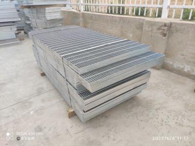 China Hot Dip Galvanized Carbon Steel Grating 25x5mm for Plant Platform and Drainage for sale