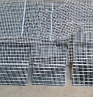 China Platform Q235 Carbon Galvanized Steel Grating Customized Special Shaped for sale