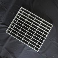 China Silver Pressure Welded Galvanized Steel Grating Engineering for sale