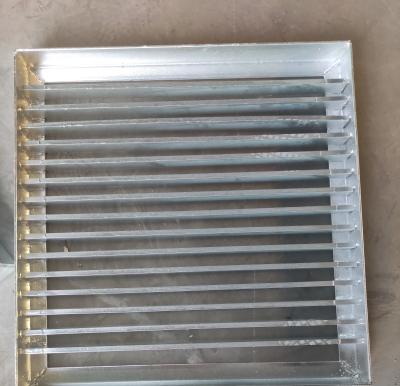 China Tailor Made Silver Pressure Welding Galvanized Steel Grating For Plant Platform for sale
