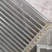China Tailor Made Silver Pressure Welding Galvanized Steel Grating For Plant Platform for sale