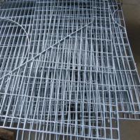 China Antiskid Serrated Steel Metal Grating Bearing Bar Pitch 30mm Hot Dip Galvanized for sale