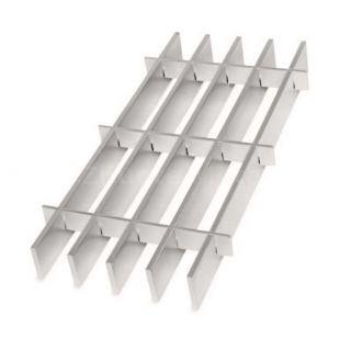 China Carbon Steel Q235 HDP Galvanized Heavy Duty Steel Grate Metal Grid Flooring 30 Year Service Life for sale