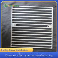 China Hot Dip Galvanized Steel Grating Manhole Cover Q235 20x6mm Flat Steel Heavy Duty Trench Cover for sale