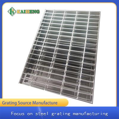 China Stainless Steel Grating Well Cover Plate 350mm x 350mm x 32mm G325/30/100 for sale