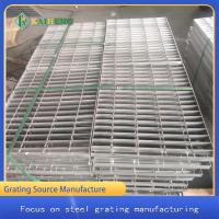 China Stainless Steel Grating Well Cover Plate 350mm x 350mm x 32mm G325/30/100 for sale