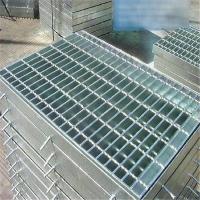China Hot Galvanized Steel Grating Cover Plate Well Cover Grate 325/30/100 Q235 for sale
