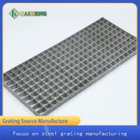 China 304 Stainless Steel Grid Plate 203/30/100 Custom Size Welded Grating for sale