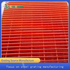 China Heat Resistant Insulated Painted Steel Grating 10KV Industrial Flooring for sale