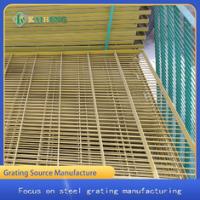 China Plastic Dipping Yellow Metal Grill Grate 1.0m x 2.0m for Chicken House Fencing for sale