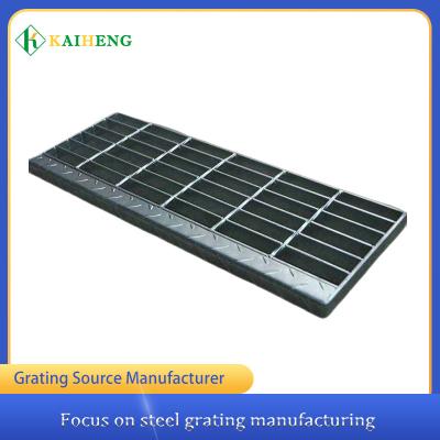 China Galvanized Steel T3 Stair Treads Non Slip Step Plate 125mm to 305mm Width for sale