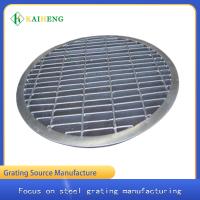 China Custom Round Hot Dip Galvanized Steel Grating BS4592 Heavy Duty Industrial Grid for sale