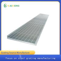China Heavy Steel Plate Grating Galvanis Silver for sale