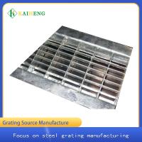 China Heavy Steel Plate Grating Galvanis Silver for sale