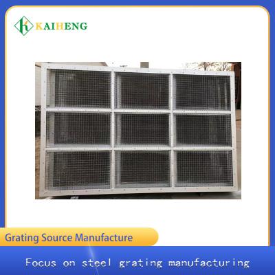 China OEM Steel Trash Rack Grate Grid For Sewage Equipment for sale