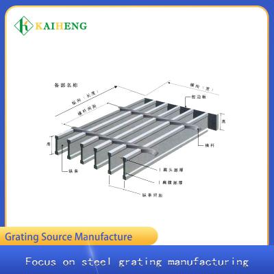 China I Shaped Steel Metal Grating Grid Walkway for sale