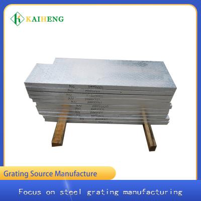 China Industrial Anti Slip Steel Metal Grating Checker Plate Grating 3mm 4mm 5mm 6mm for sale
