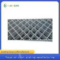 China ISO9001 Plug In Steel Metal Grating Galvanized Grid For Construction Engineering for sale