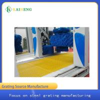 China Multi Color Flooring FRP Walkway Grating Grid Red Yellow Blue Green for sale
